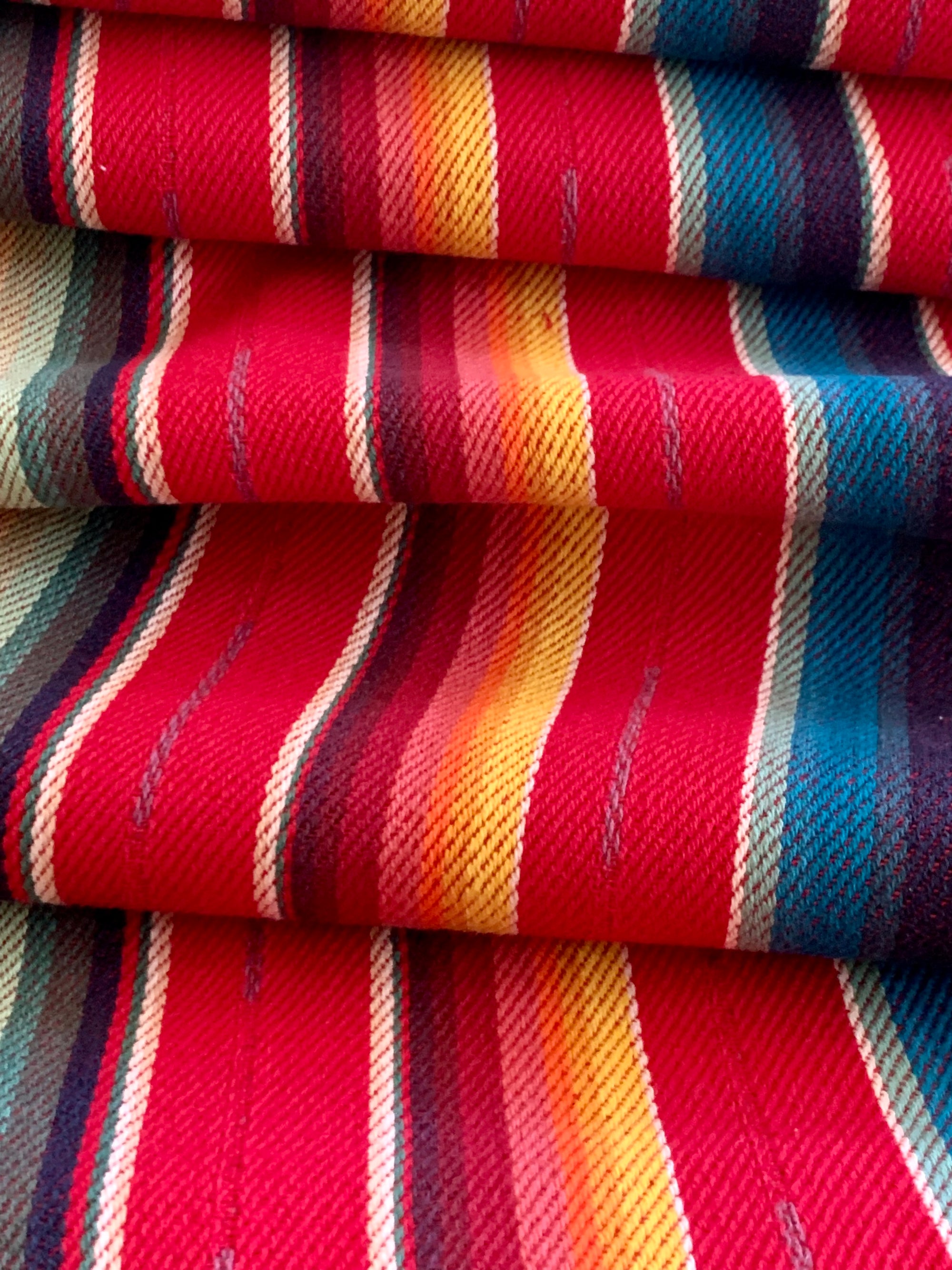 Taos Serape Style - Red